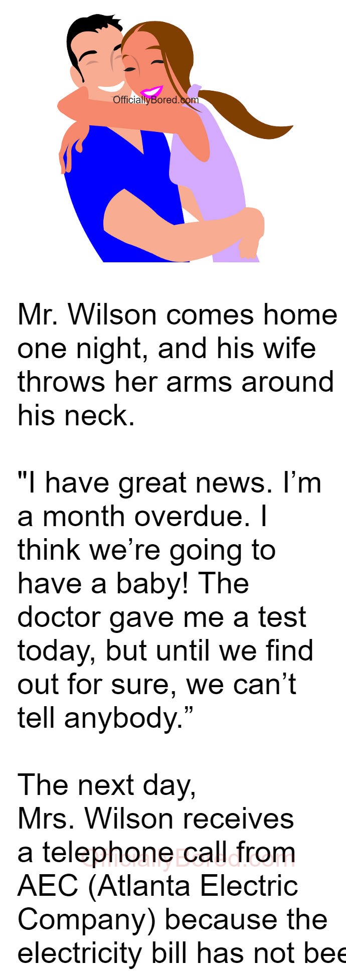 When a Woman told her Husband not to tell anyone that she is Pregnant ... When a Woman told her Husband not to tell anyone that she is Pregnant ...